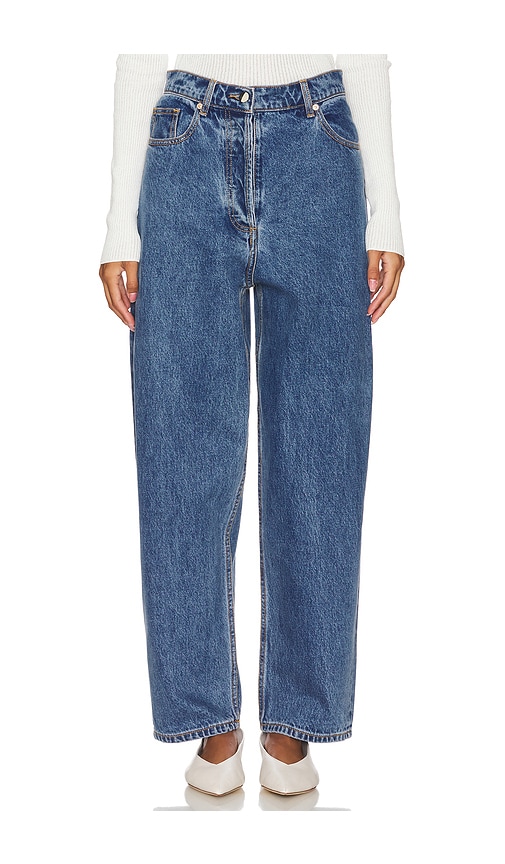 Ronny Kobo Crawford Straight Leg Jeans In Light Wash Blue - 30